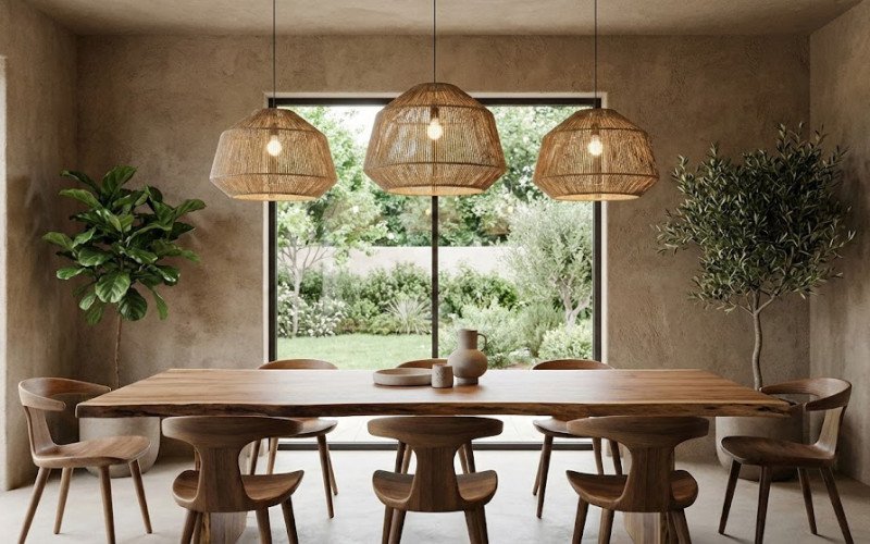 Modern Dining Area Interior Design | Elegant 6-Seater Dining Room Ideas ...