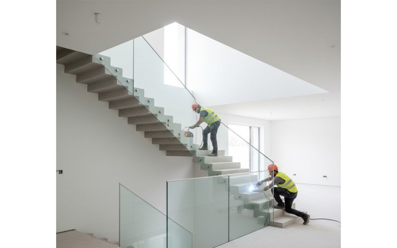 Staircase Work Update Steps and Railing