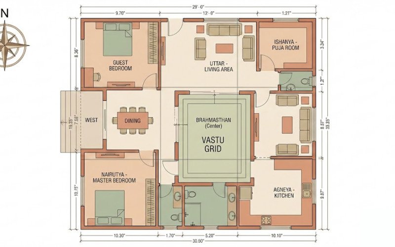 Vastu Friendly House Planning Tips for Indian Homes